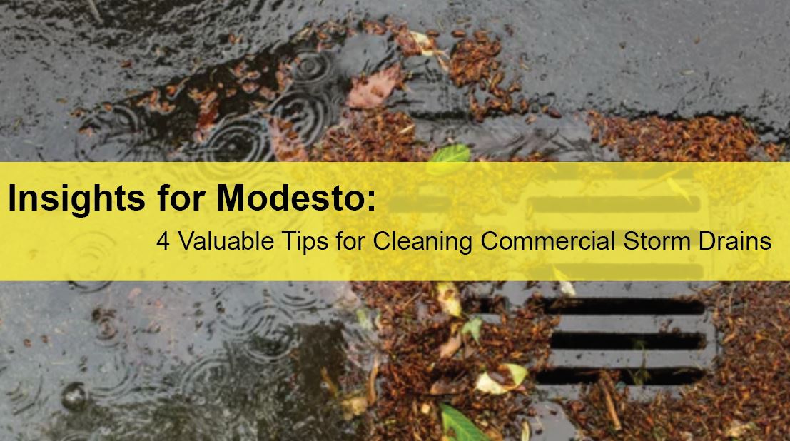Commercial Storm Drain Cleaning In Modesto - Century Commercial Service